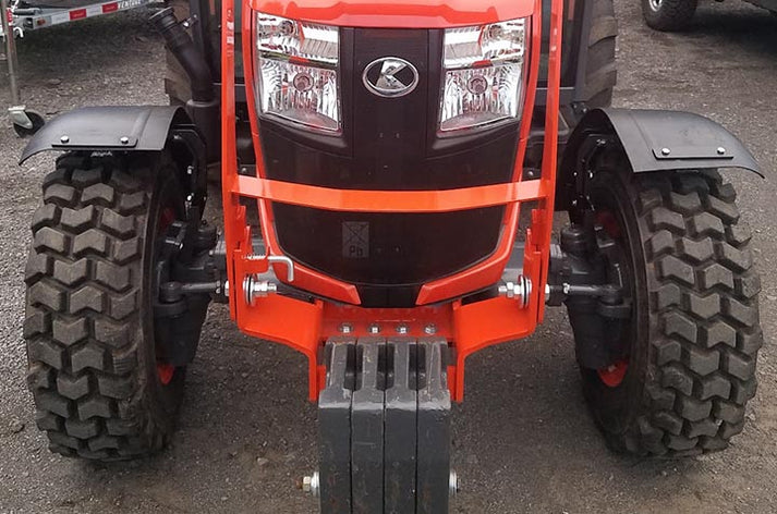 Kubota L6060 Front Fenders – SCE Custom Designs
